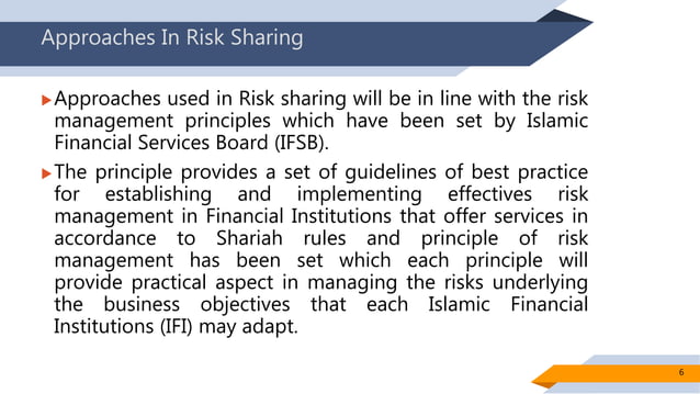 IFSB Guiding Principles of Risk Management | PPTX