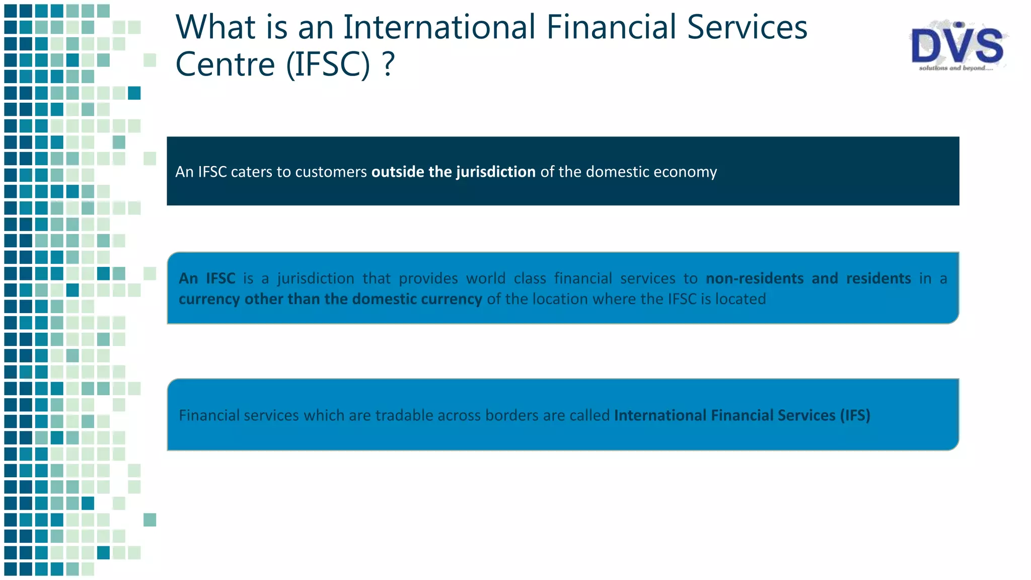 International Financial Service Centre: An Overview | PPTX