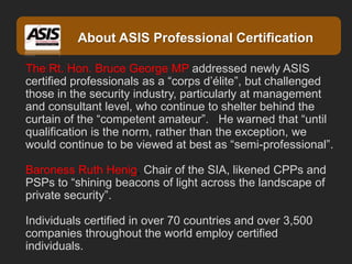 IFSEC 2010 Asis | PPT