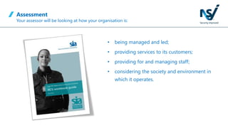 Changes to the Security Industry Authority's Approved Contractor Scheme | PPT