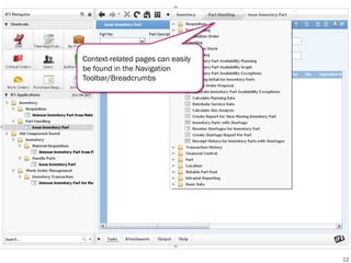 IFS makes navigation intuitive in ERP sofware | PDF