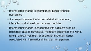 International Financial System | PPTX