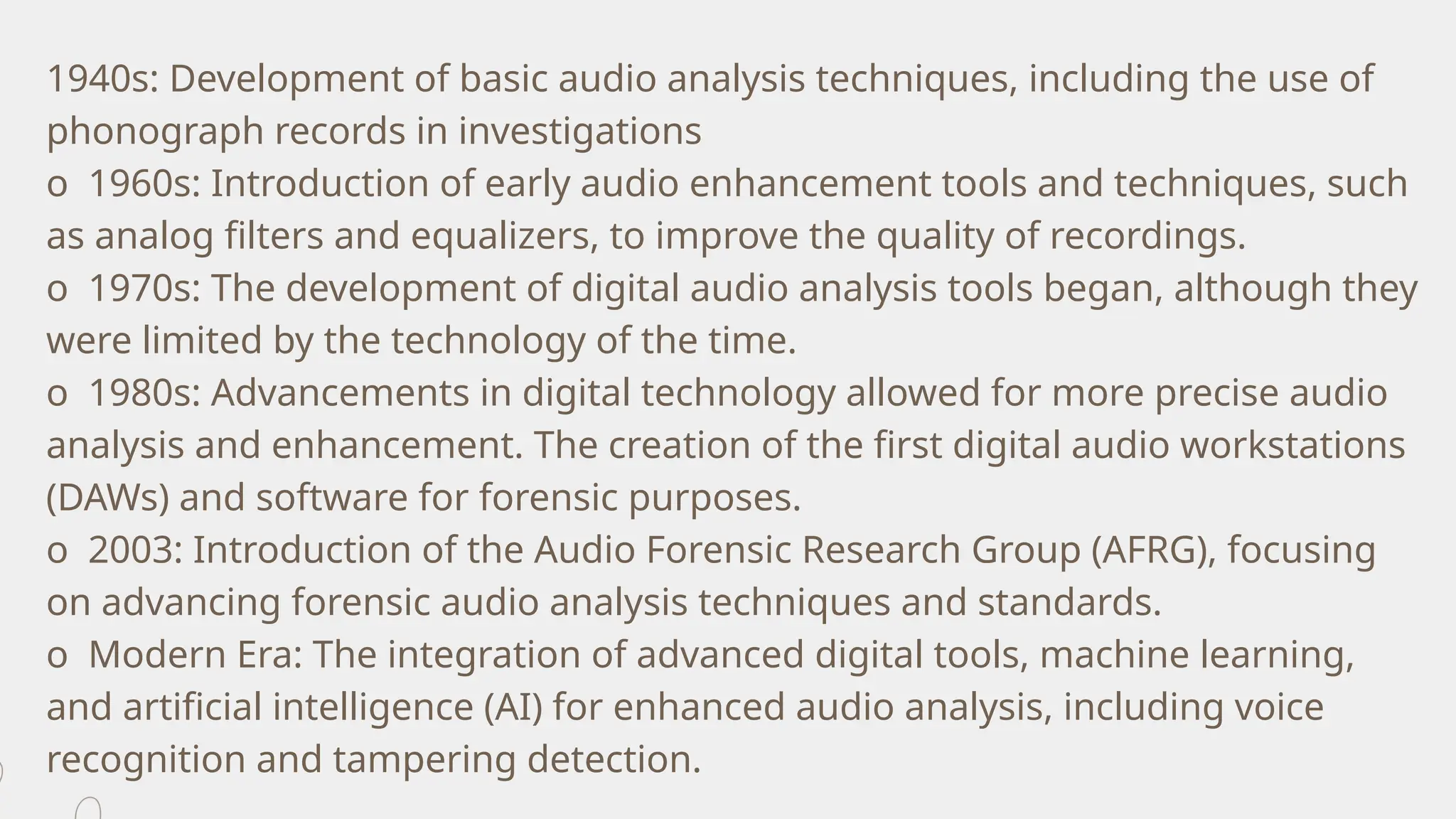 History and development of Branches in Forensic | PPTX