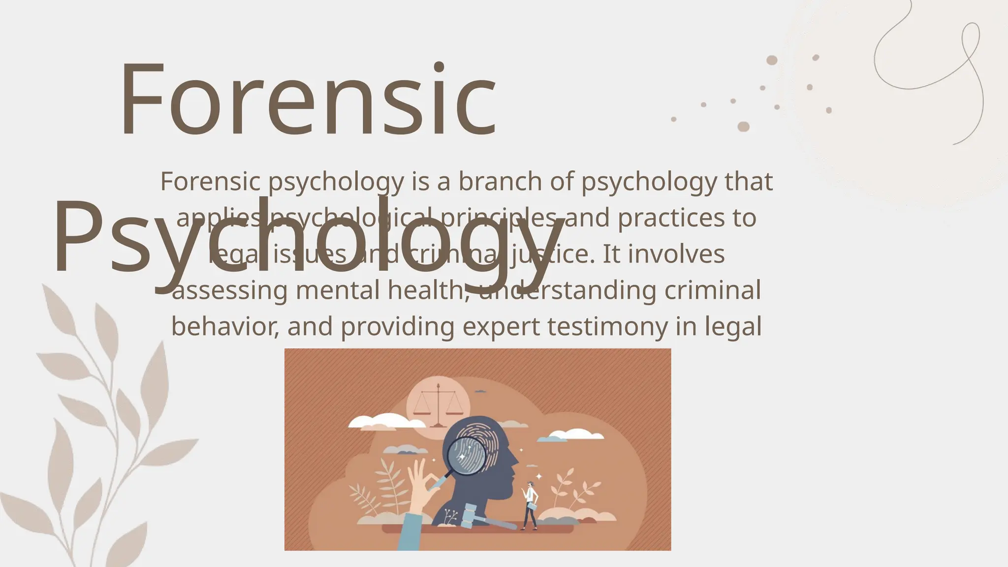 History and development of Branches in Forensic | PPTX