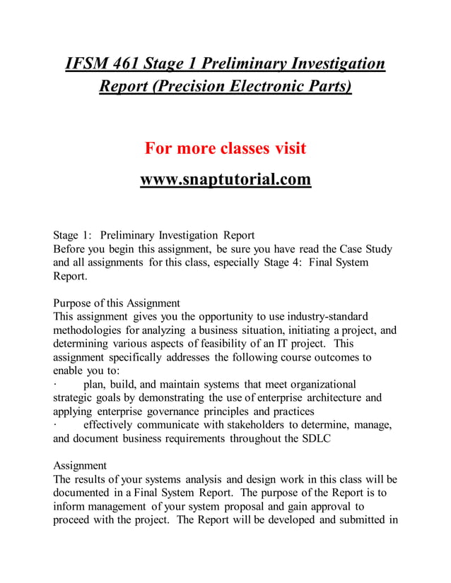 IFSM 461 EXceptional Education/snaptutorial.COM