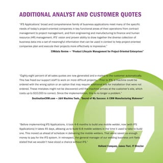 IFS Company Overview | PDF