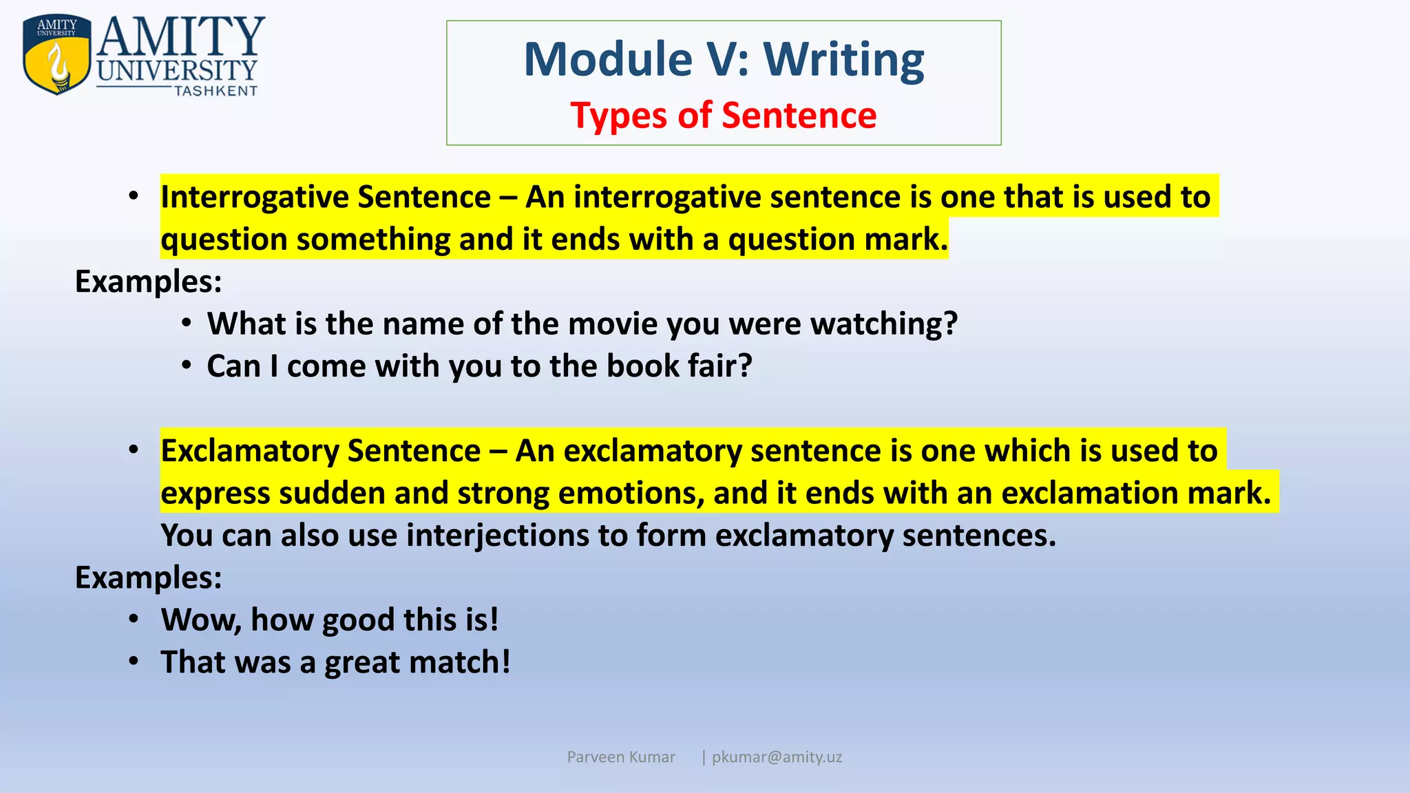 Punctuation Marks, Sentences and Paragraph Writing | PDF