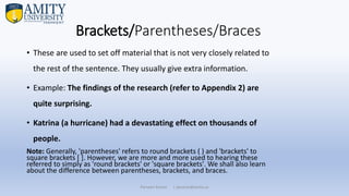 Punctuation Marks, Sentences and Paragraph Writing | PDF