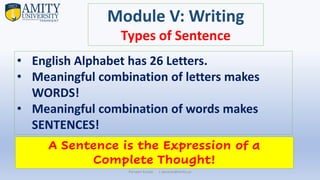 Punctuation Marks, Sentences and Paragraph Writing | PDF