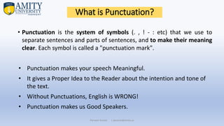 Punctuation Marks, Sentences and Paragraph Writing | PDF