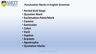 Punctuation Marks, Sentences and Paragraph Writing | PDF