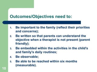 IFSP And Functional Outcomes instructions | PPT