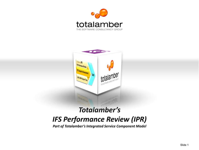 Example IFS Preformance Review | PPTX | Cloud Computing | Internet