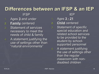 Individualized Family Service Plan PRESENTATION | PPT