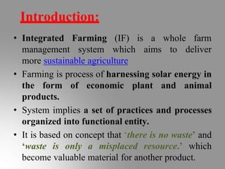 integrated farm management system agriculture | PPT