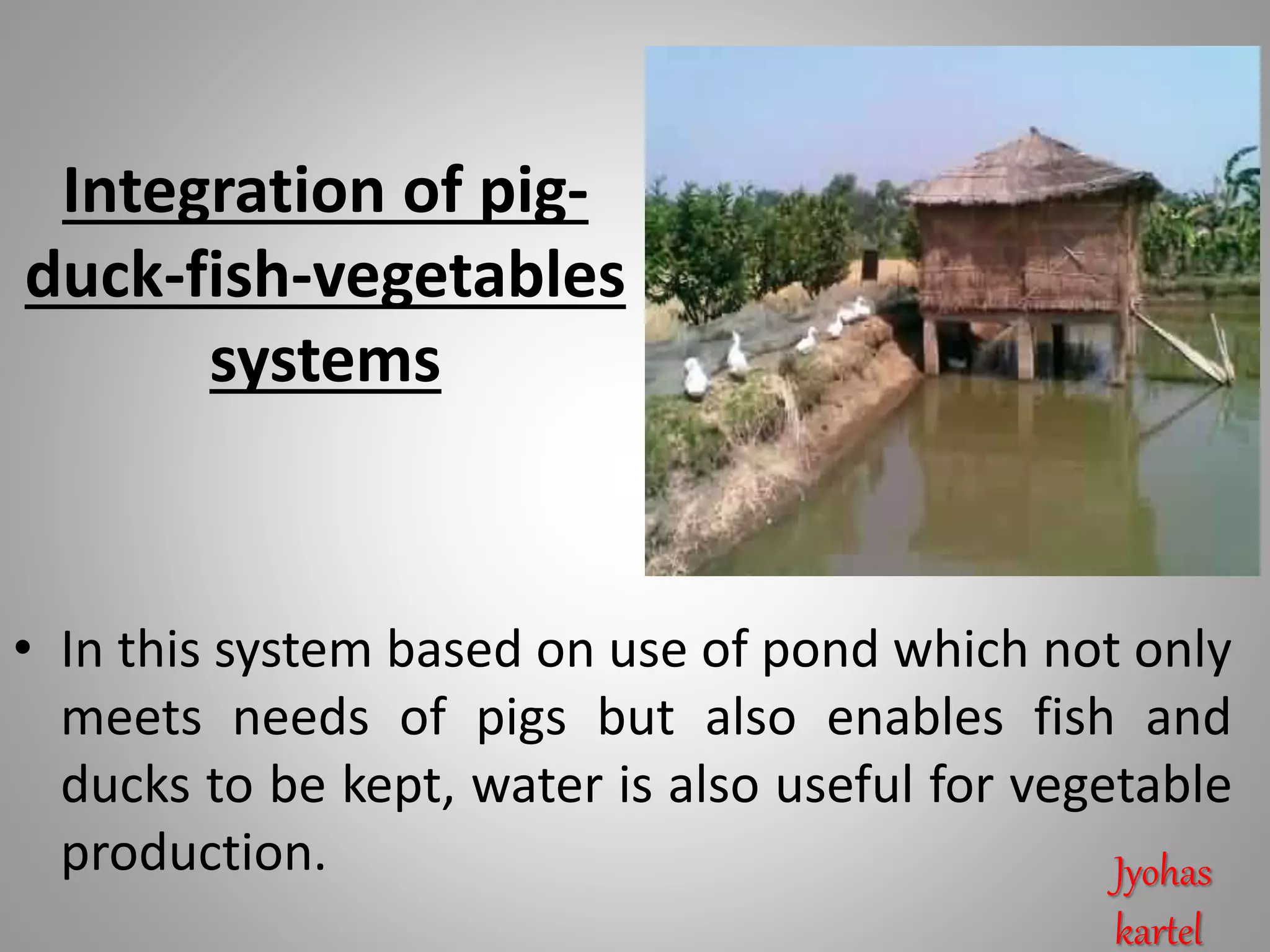 integrated farming system | PPTX