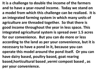 Integrated farming system [IFS] | PPTX