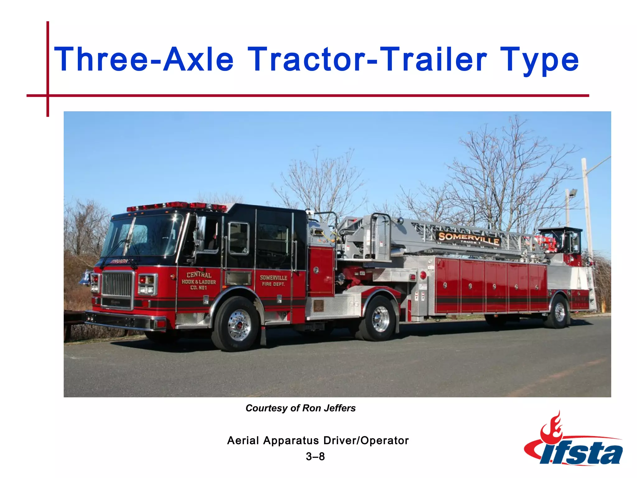 Ifsta aerial apparatus driver operator handbook 2 ed ch 03 types ...