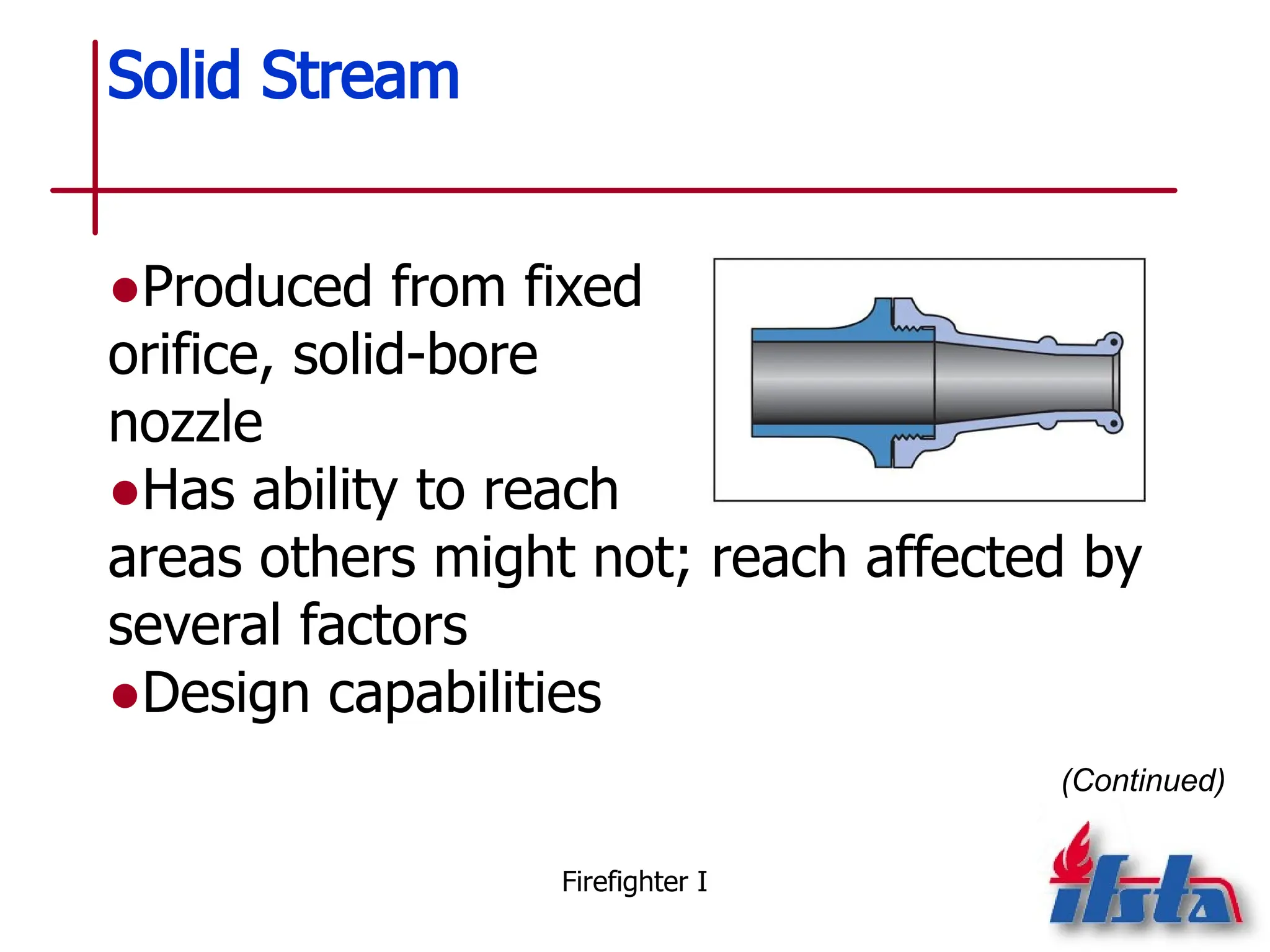 IFSTA Chapter 14 Fire Streams for Firefighting | PPTX