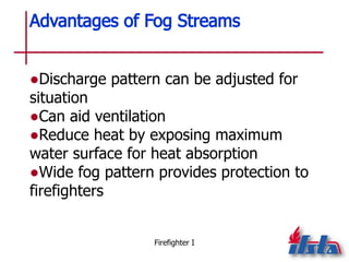 IFSTA Chapter 14 Fire Streams for Firefighting | PPTX