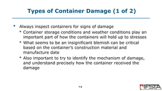Container Assessment from the fist manual | PPTX