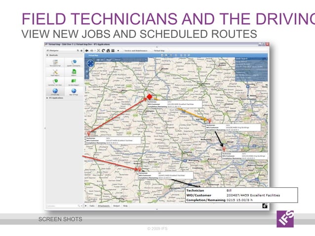 Ifs Virtual Map Solution Overview | PPSX