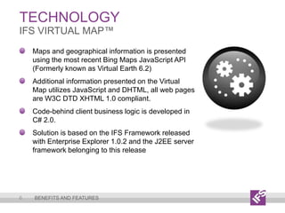 Ifs Virtual Map Solution Overview | PPSX