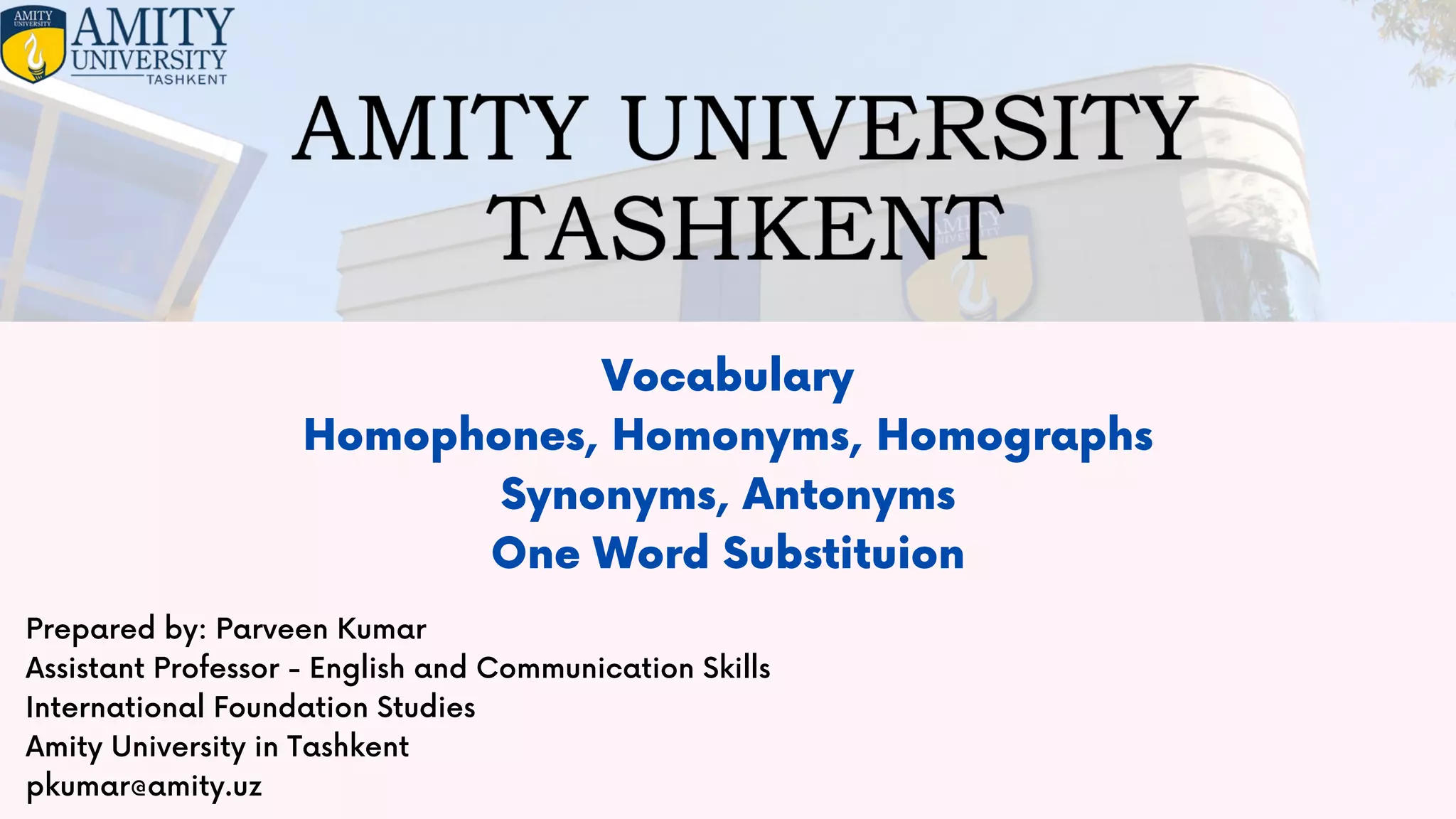IFS Vocabulary - Homophones, Homonyms, One Word Substitution | PDF