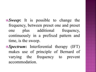 Interferential Therapy (IFT) | PPTX