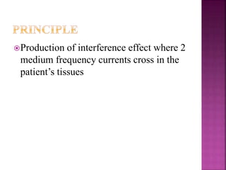 Interferential Therapy (IFT) | PPTX