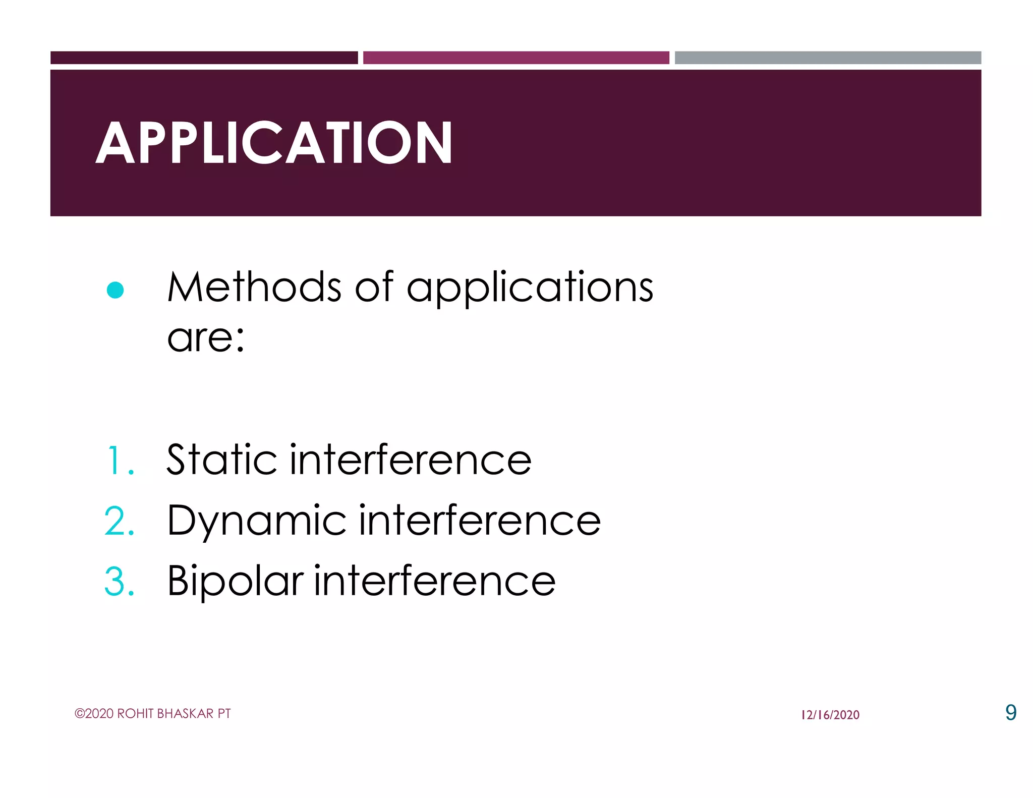 Interferential Therapy / Interferential Current (IFC) I Physiotherapy ...