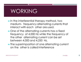 Interferential Therapy / Interferential Current (IFC) I Physiotherapy ...