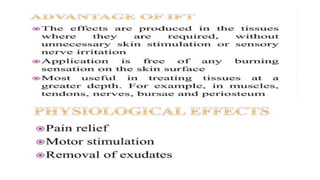 IFT under therapeutic equipment unit 2.pptx