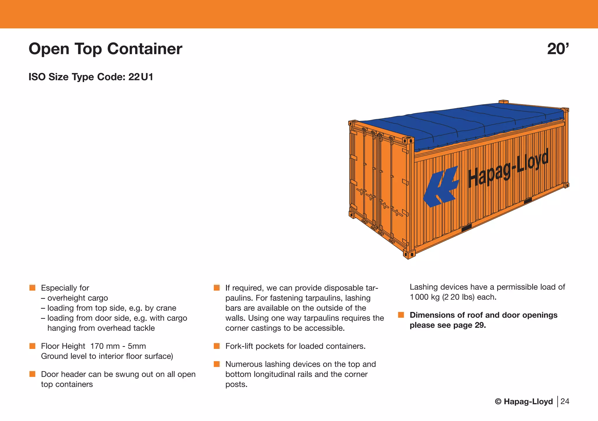 Especificação de Containers | PDF