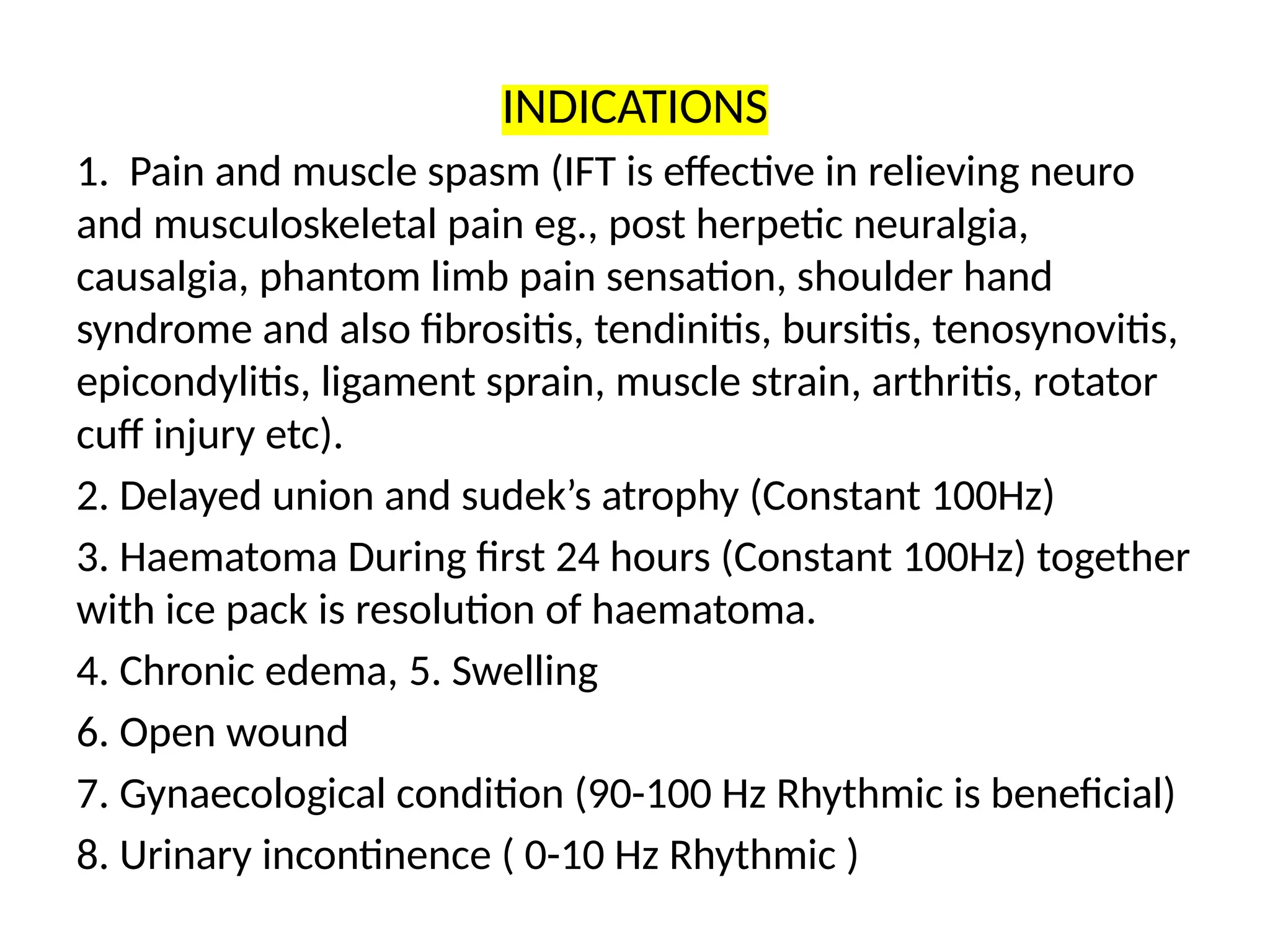 IFT - Jayabharathi.pptx for physiotherapy students | PPTX
