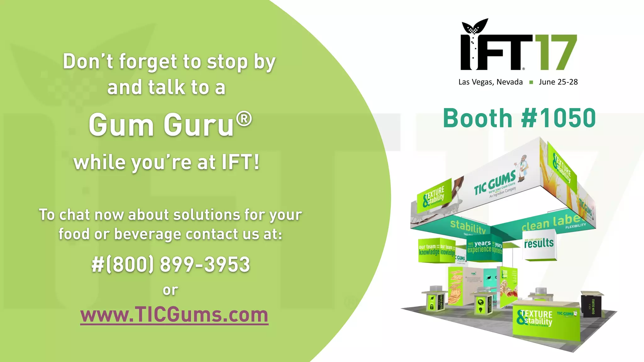 IFT 2017 - TIC Gums | PDF