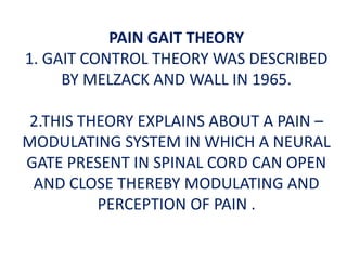 physiological effects of IFT in pain mechanism | PPTX