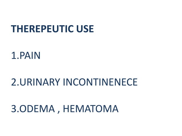 physiological effects of IFT in pain mechanism | PPT