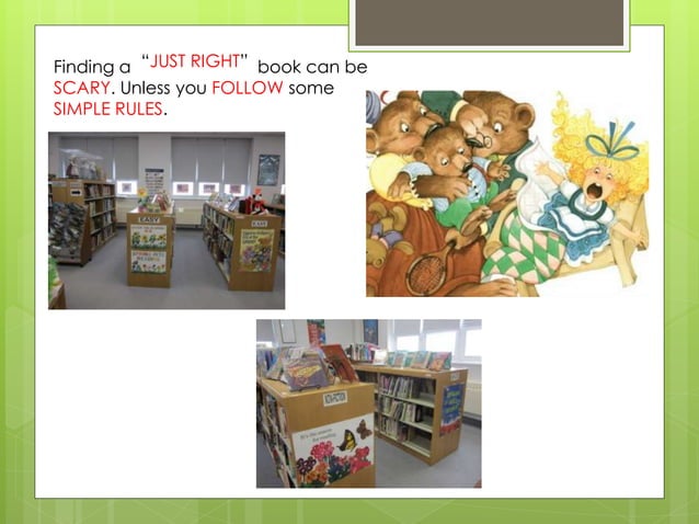 How to Find a JUST RIGHT Book | PPTX