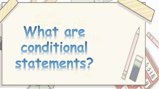 This slide about If then Statements pptx | PPTX