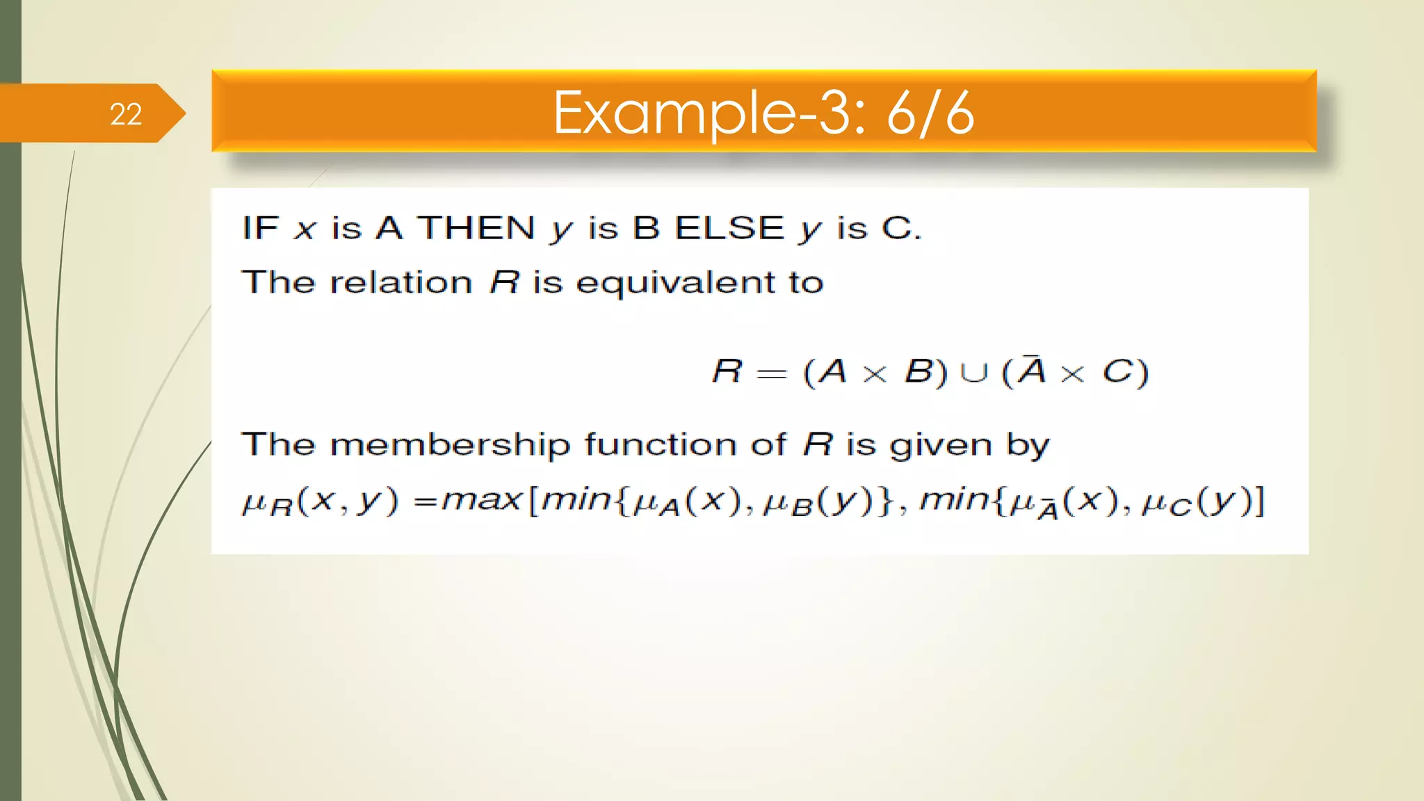 If then rule in fuzzy logic and fuzzy implications | PDF
