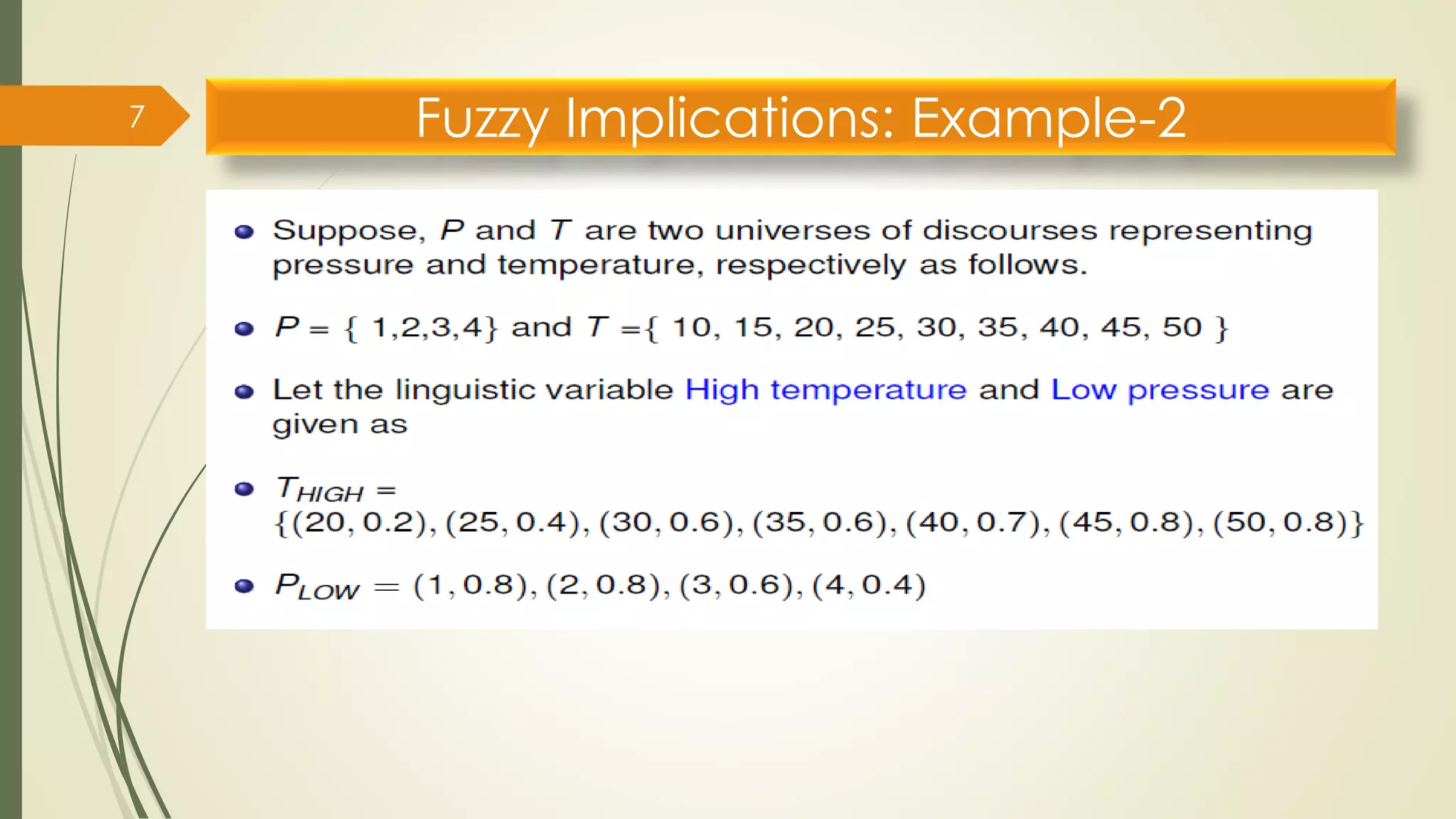 If then rule in fuzzy logic and fuzzy implications | PDF