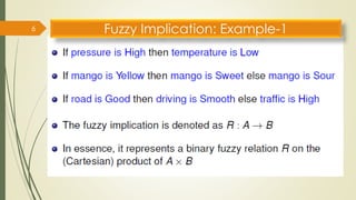 If then rule in fuzzy logic and fuzzy implications | PDF