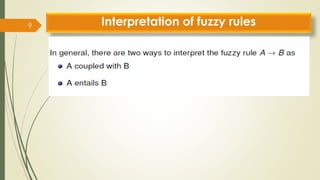 If then rule in fuzzy logic and fuzzy implications | PDF