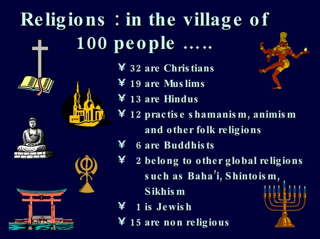 If The World Were A Village | PPT
