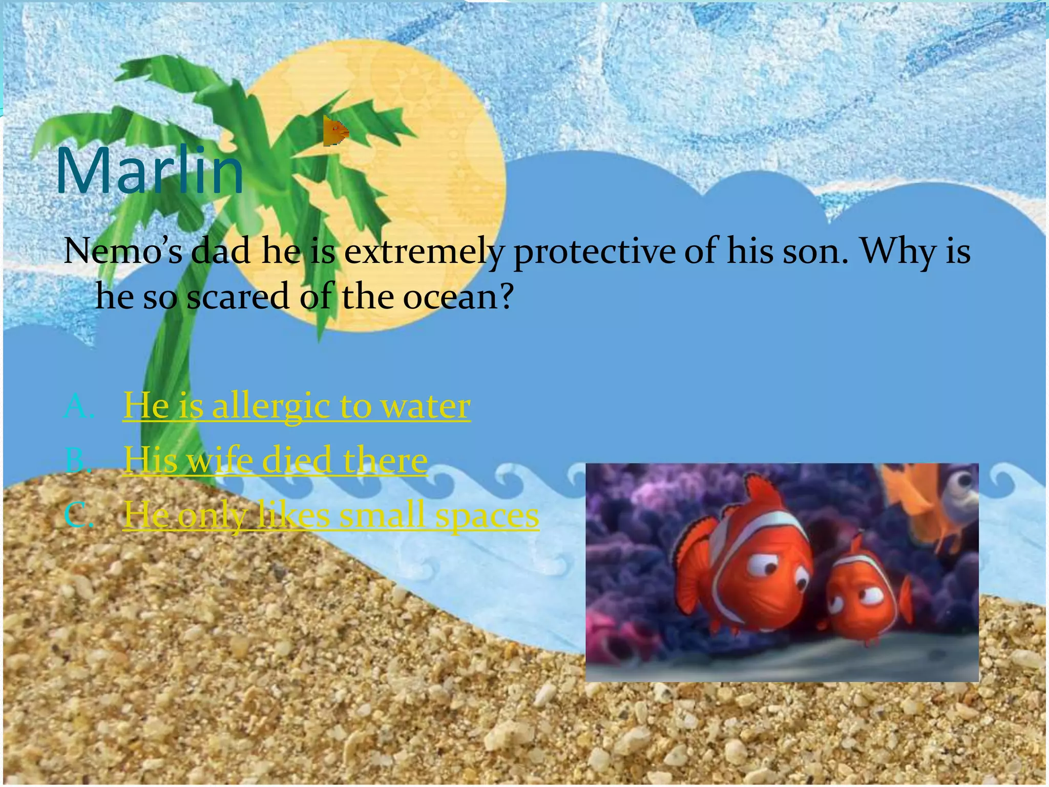 Finding Nemo.Iftikhar wali .ppt | Fishing Sports | Sports