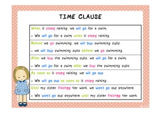 If & time clauses | PDF