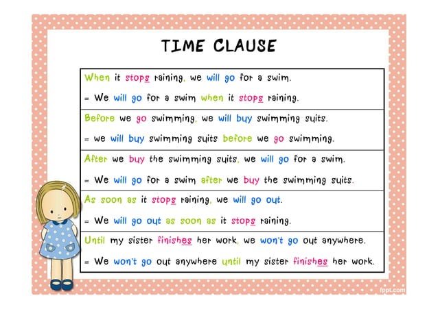 If & time clauses | PDF