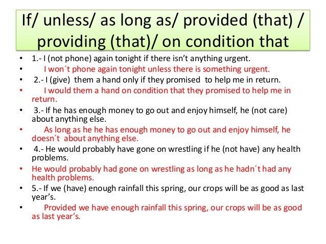 If to unless conversion