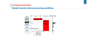 Seismic data processing | PPTX